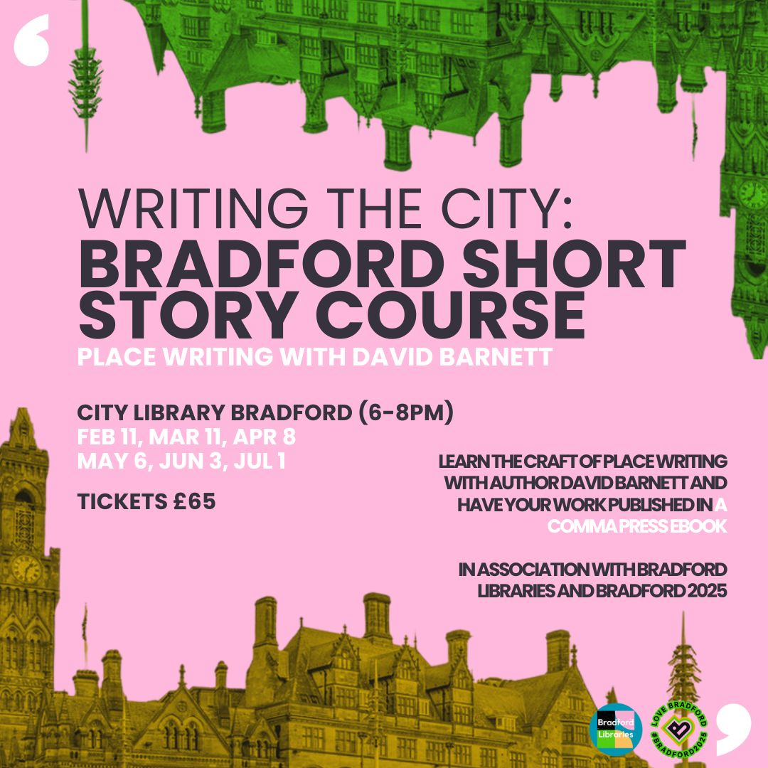 Writing the City: Bradford Short Story Course | Comma Press