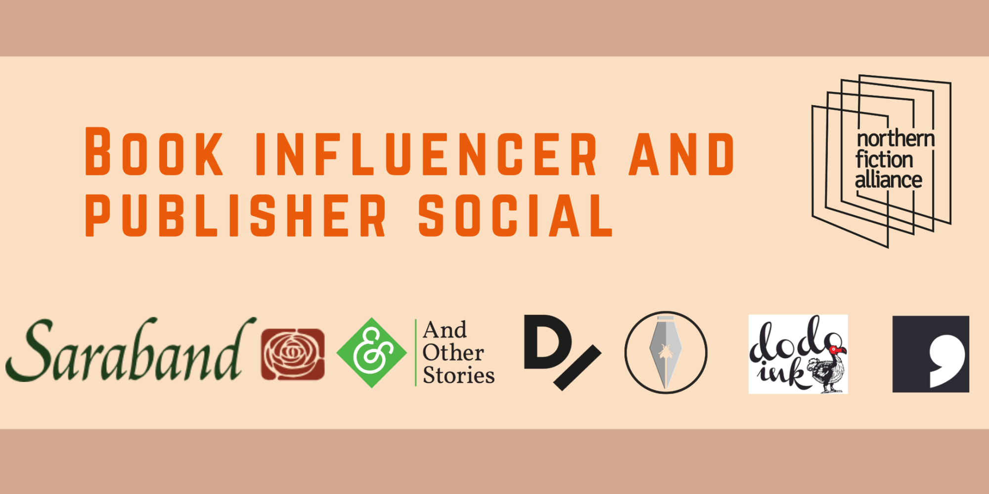 Book Influencer and Publisher Party! | Comma Press